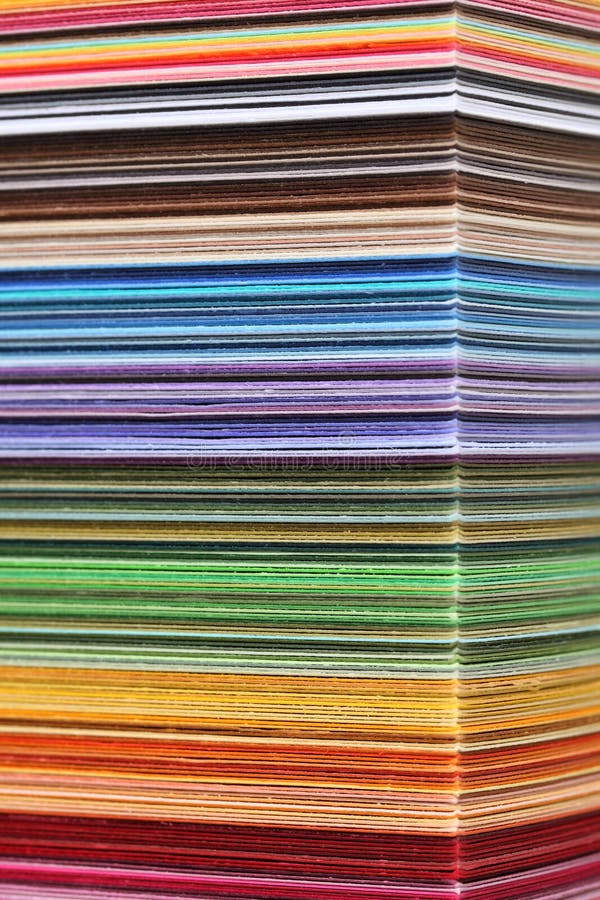 Colorful paper stock photo. Image of heap, design, creative - 24906802