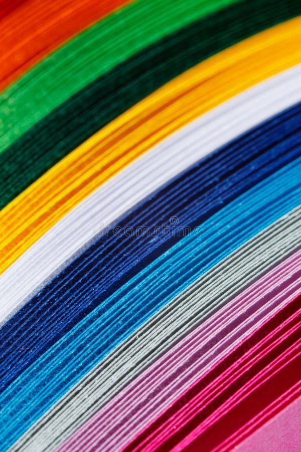 Colorful paper stock image. Image of color, office, green - 25033439