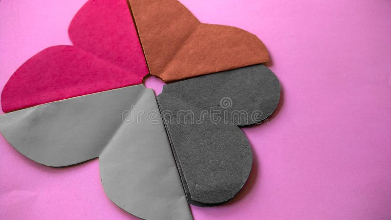 Colorful Paper Art and Craft Background Stock Photo - Image of ...