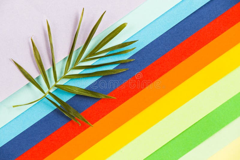 Colorful Paper Background, Paper Board and Geometric Figures Stock ...