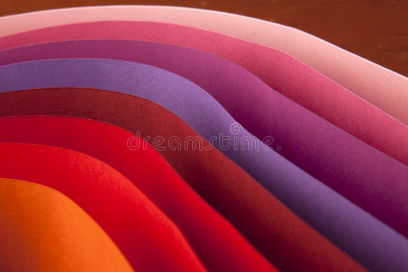 Colorful paper card stock stock photo. Image of abstract - 18944978
