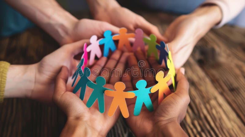 Visualizing Unity and Diversity with a Colorful Paper Chain of Human ...