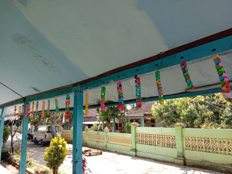 Colorful Paper Crafts by My Students. Installed on the Classroom ...