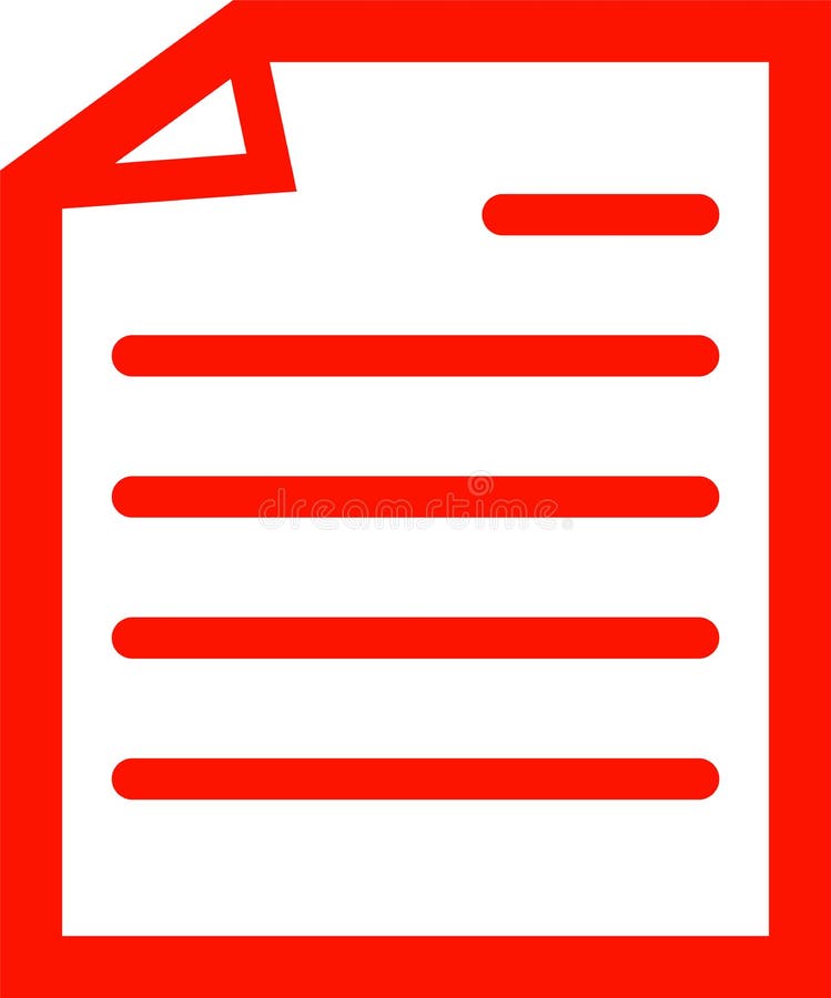 Colorful Paper icon stock vector. Illustration of message - 198209134