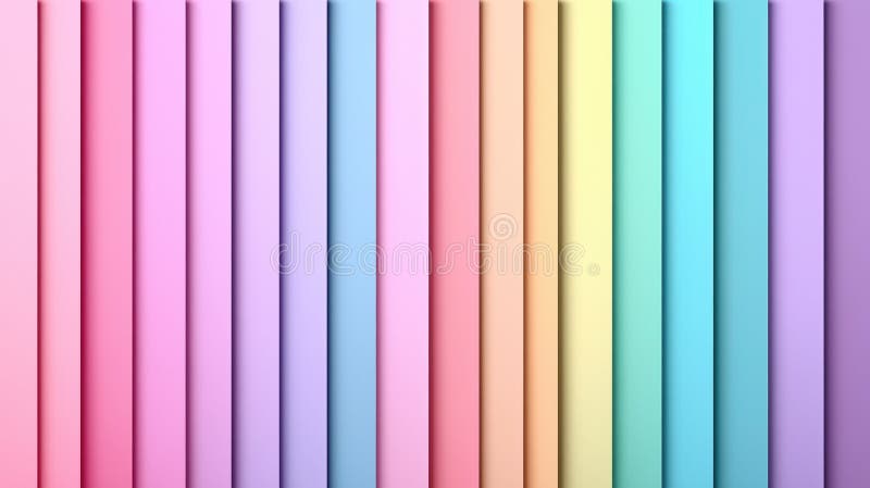 Colorful Paper Rolls Display in Studio Visual Art Creative Environment ...