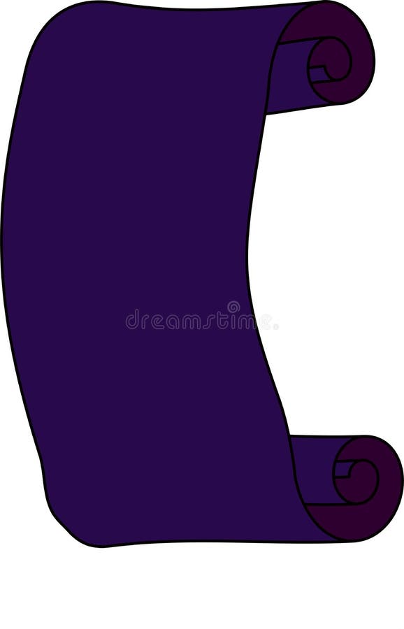 Colorful Paper scroll stock vector. Illustration of text - 195026763