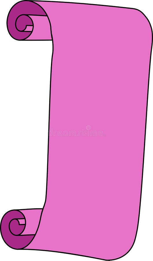 Colorful Paper scroll stock vector. Illustration of decoration - 195026765