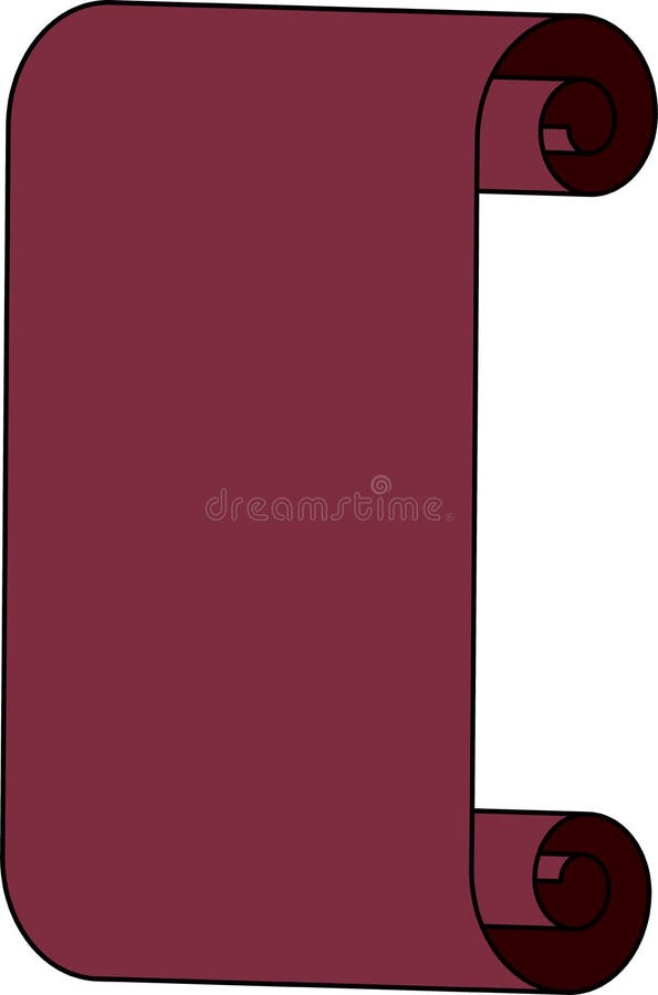 Colorful Paper scroll stock vector. Illustration of history - 195026777