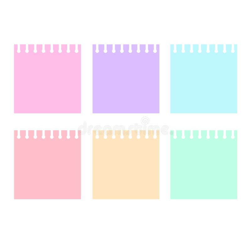 Colorful Paper Tags Design Elements Stock Vector - Illustration of ...