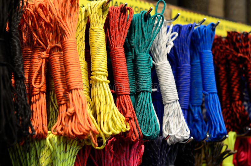 Close-up colorful Paracord stock photo. Image of fashionable - 140909342