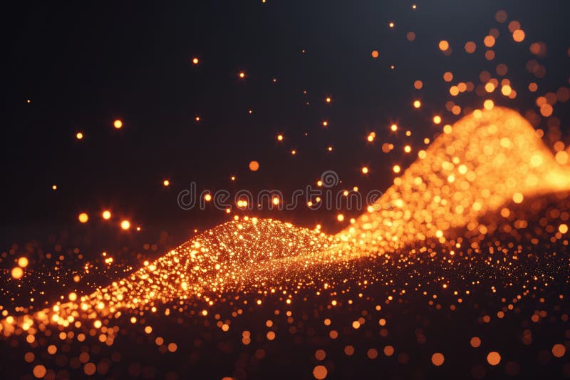 Colorful Particle Shockwave Spread Stock Illustration - Illustration of ...