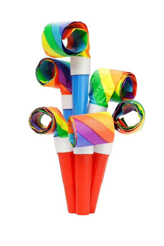 Colorful party blowers stock image. Image of festival - 22255759