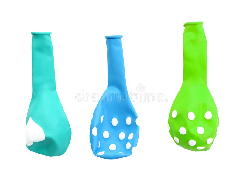 Empty Balloons Various Colors Background Stock Image - Image of holiday ...