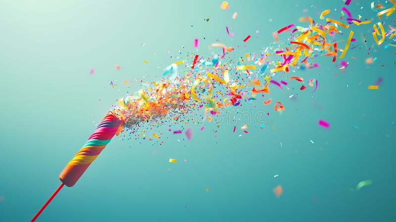 Exploding Party Popper Stock Photos - Free & Royalty-Free Stock Photos ...