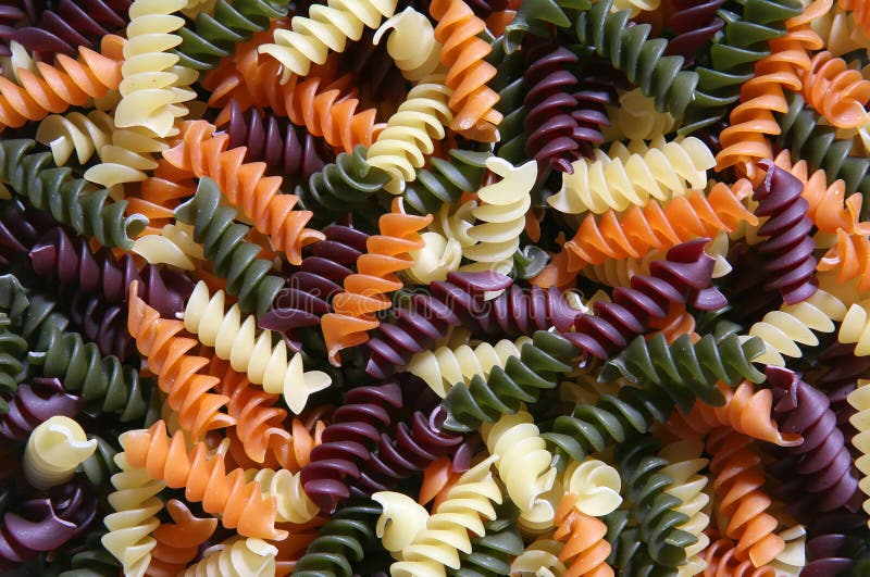 Colorful Pasta Picture. Image: 1611756