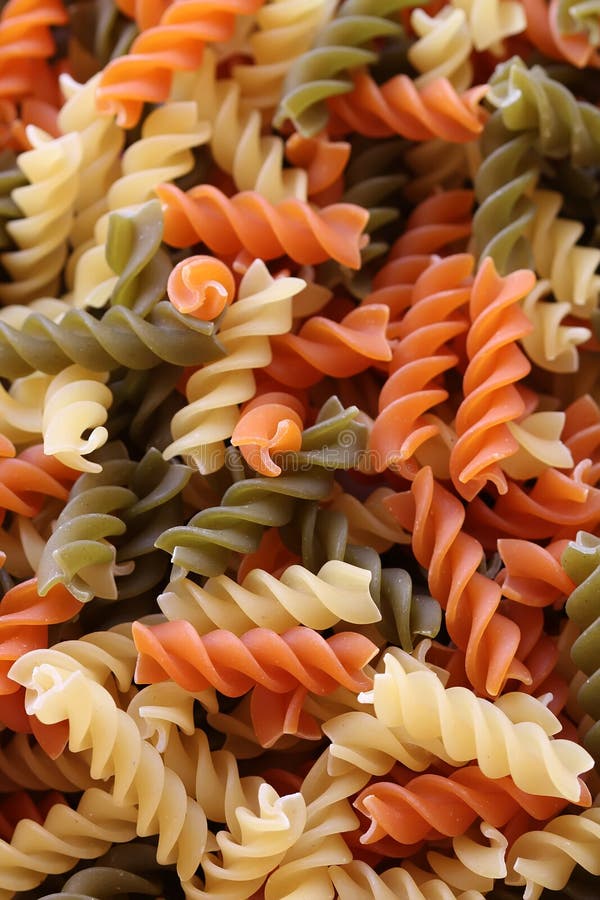 Italian Colorful Food : Italys Flag Pasta Stock Photo - Image of food ...