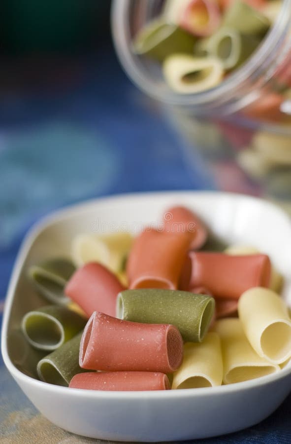 Colorful pasta stock image. Image of colourful, colorful - 3742247