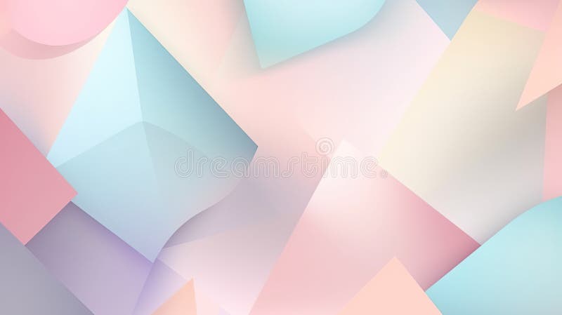 Colorful Pastel Abstract Background Banner for Cards or Web Design ...
