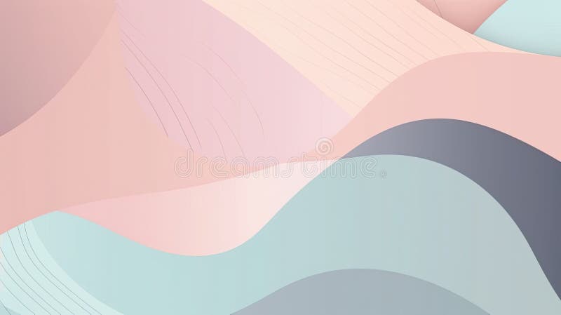 Colorful Pastel Abstract Background Banner for Cards or Web Design ...