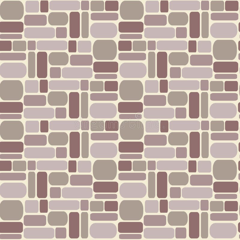 Colorful Pastel Brick Wall Seamless Pattern Background Illustration ...