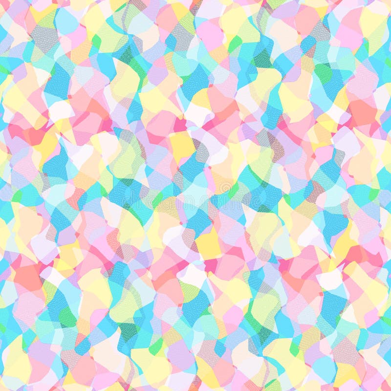 Colorful Pastel Color Pattern Abstract Background Stock Illustration ...