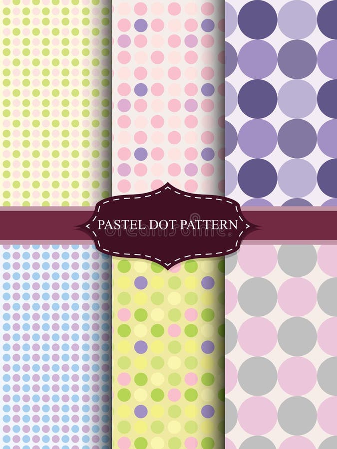 Colorful pastel dot stock vector. Illustration of retro - 56634348