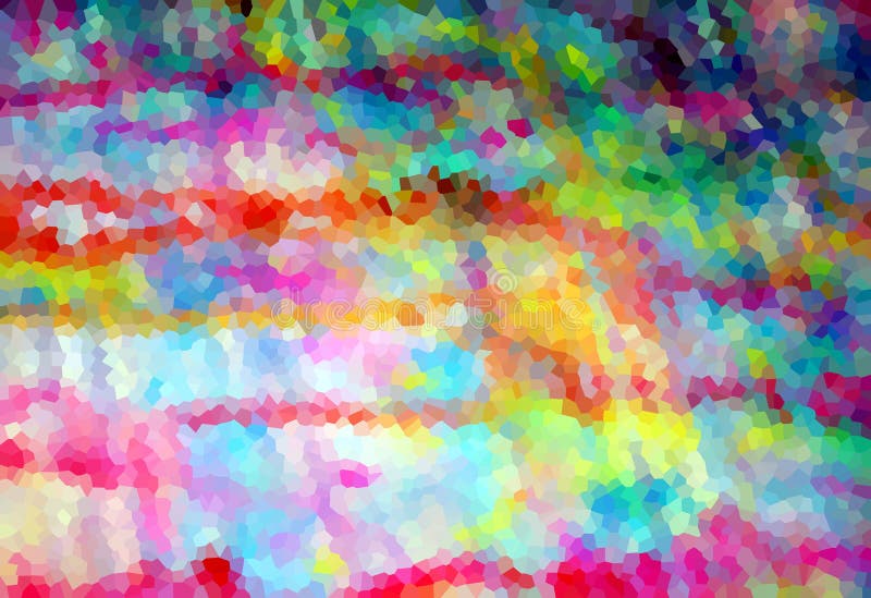 Colorful Playful Gold Violet Shapes and Contrast Shapes Background in ...