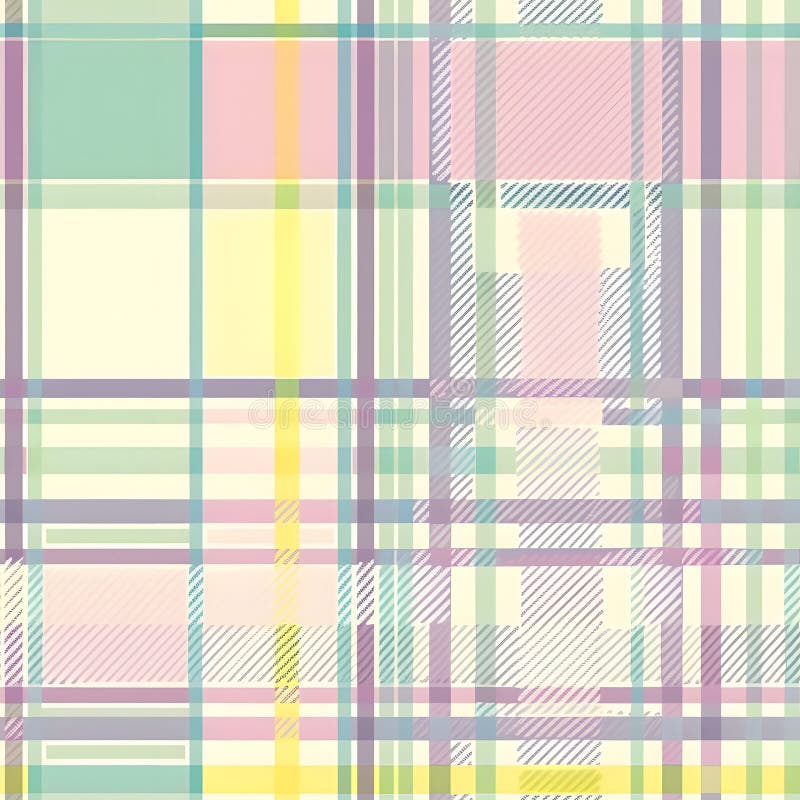 Colorful Pastel Plaid Pattern Textile Design Background Stock Photo ...