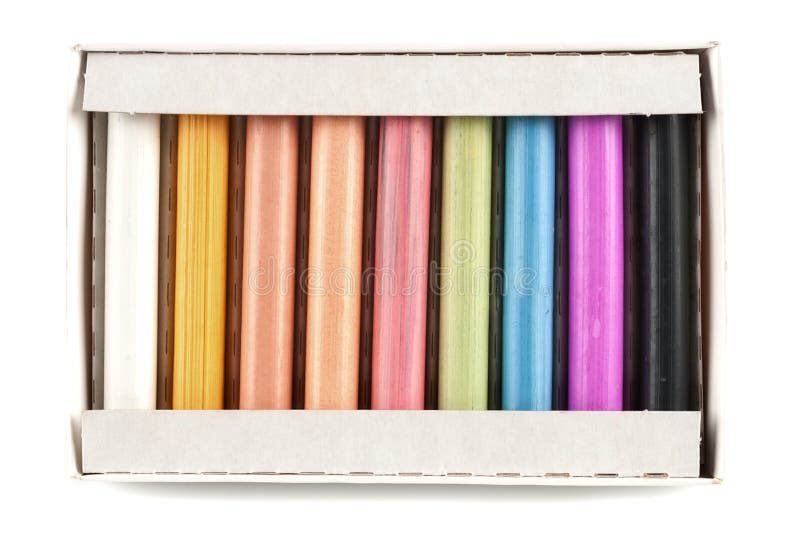 Colorful pastel sticks stock photo. Image of messy, color - 39504798