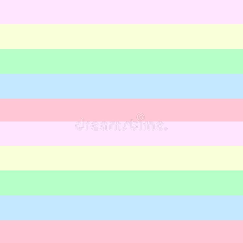 Colorful Pastel Stripes Texture. Seamless Background. Stock ...