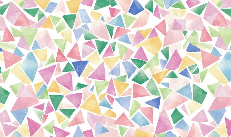 Colorful Pastel Triangle Mosaic Pattern Background for Design ...