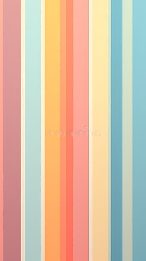 Colorful Pastel Vertical Striped Wallpaper Stock Photo - Image of ...