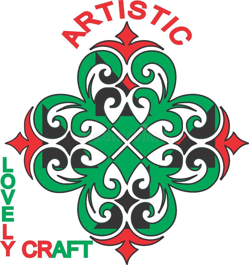 Colorful Patch Computer Generated Illustration and Image Design Stock ...