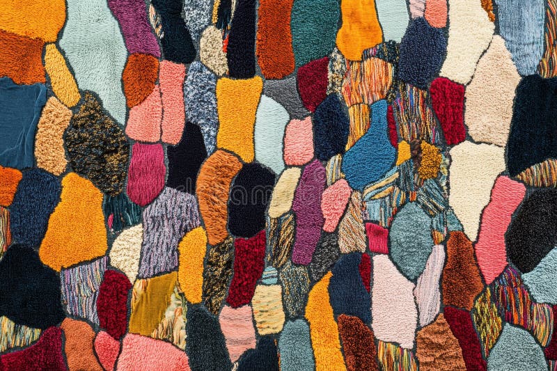 Colorful Patchwork Textile Design Varied Textures Stock Photos - Free & Royalty-Free Stock ...