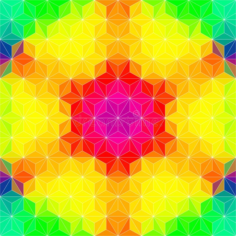 Colorful Pattern Background Stock Vector - Illustration of crystal ...