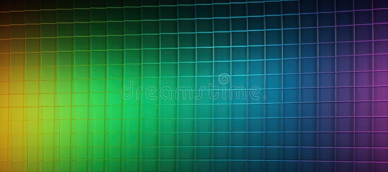 Colorful Pattern Box Lines Gradation Background Stock Illustration ...