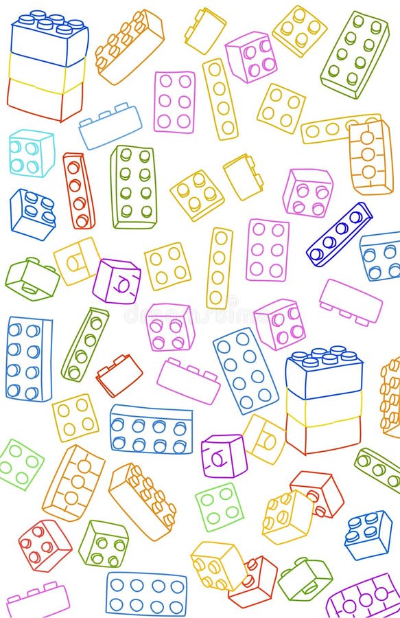 Lego Block White Background Stock Illustrations – 1,875 Lego Block ...
