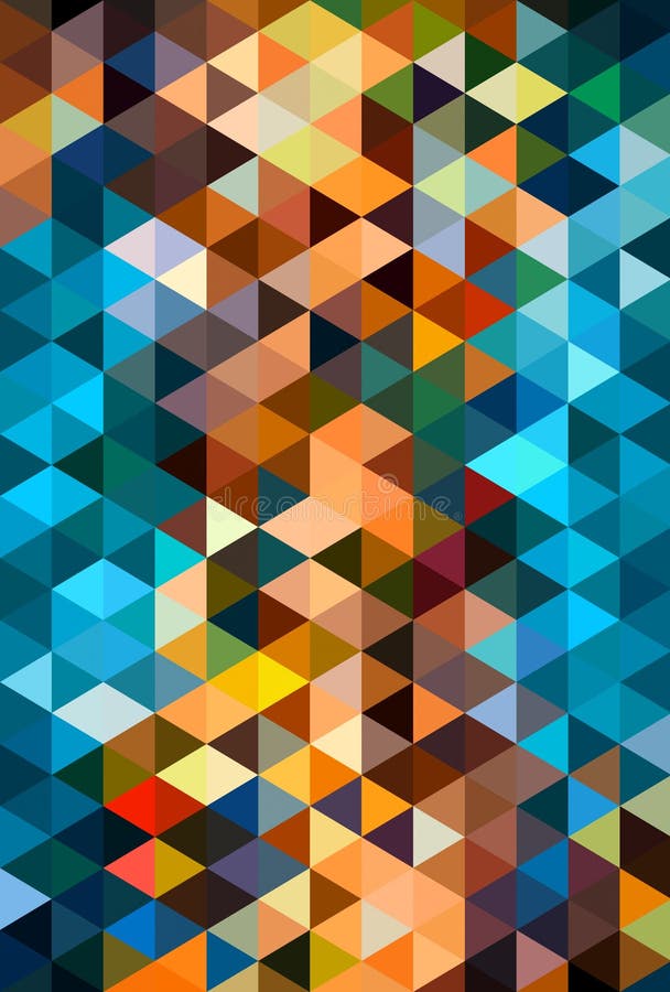 Colorful Mosaic Vector Background Stock Vector - Illustration of ...