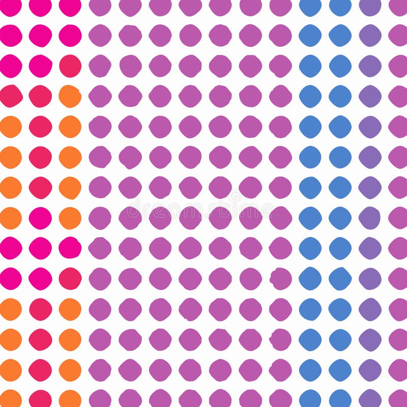 Colorful Pattern with Small Circles Vector Background Style Stock ...