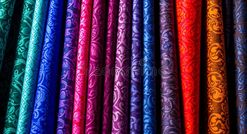 Hanging Orange Patterned Fabric Stock Illustrations – 130 Hanging ...