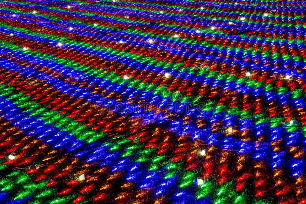 Colorful Patterns of Lights. Stock Photo - Image of shape, bright ...