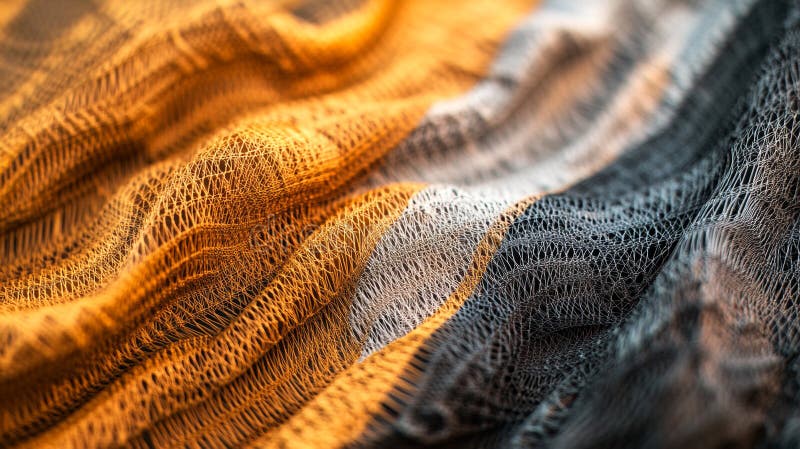 Colorful Patterns and Textures of Woven Fabric Create a Striking Visual ...