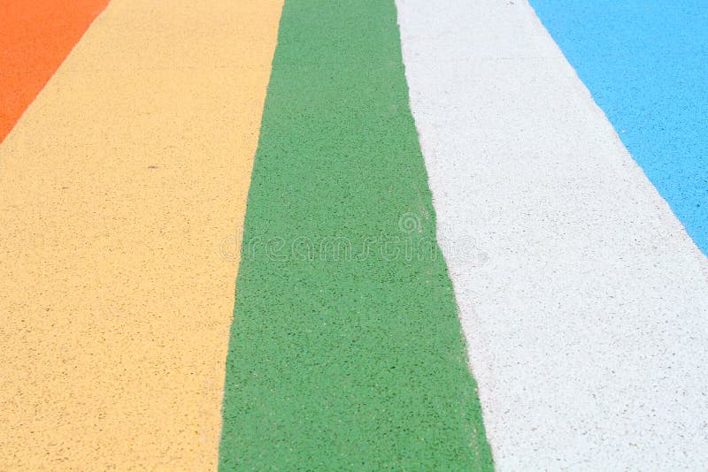 Colorful pavement stock image. Image of blue, rainbow - 46188033