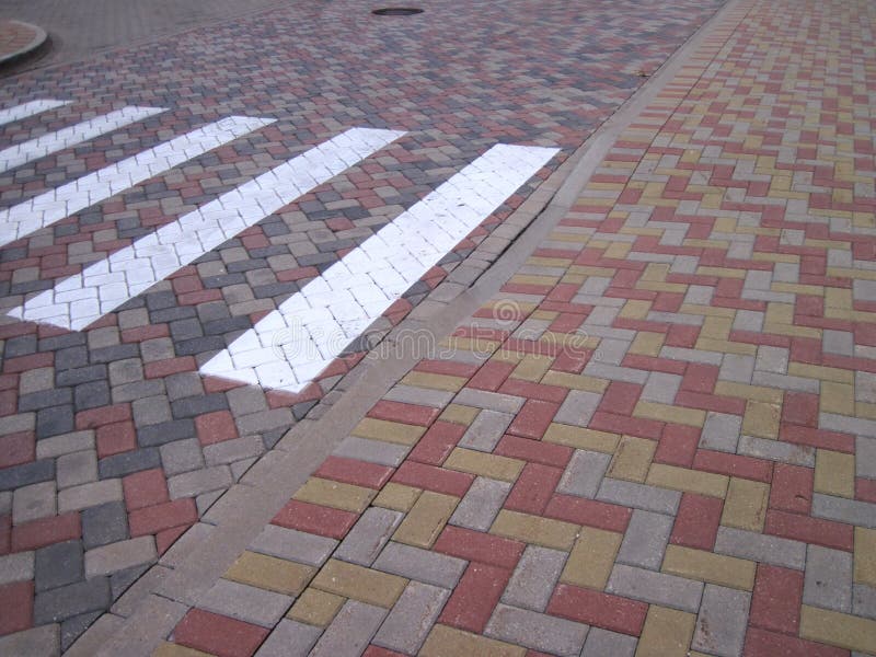 Colorful pavement and road stock image. Image of line - 35238667