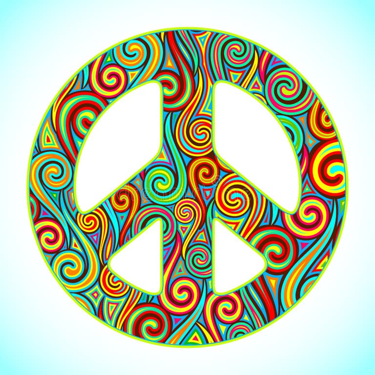Peace Sign Backdrop Stock Illustrations – 3,455 Peace Sign Backdrop ...