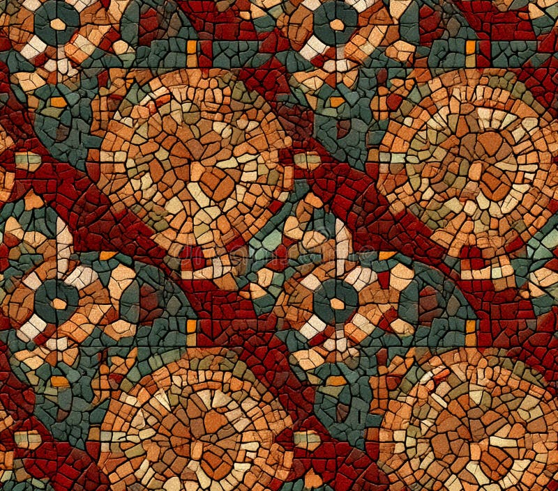 Colorful Pebble Texture Seamless Pattern of Smooth Stones Stock ...