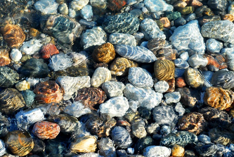 Colorful pebbles stock photo. Image of vacations, ripples - 639960