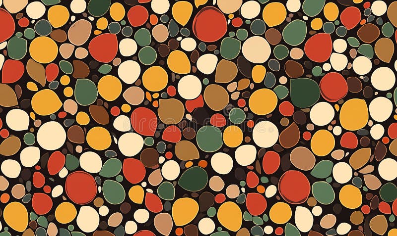 Colorful Pebbles Background, Abstract Pattern for Design, Texture ...