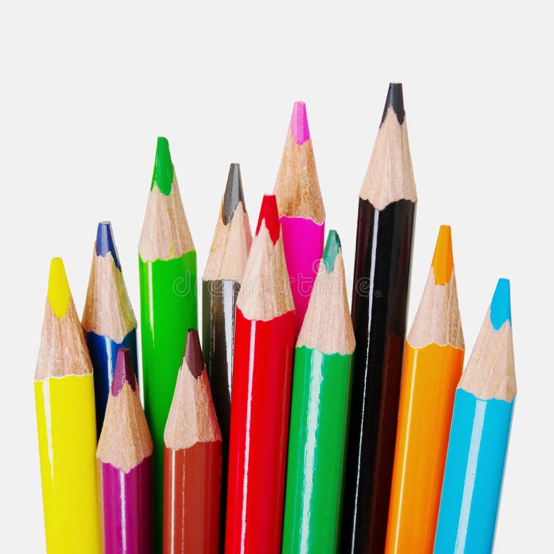 Color pencils cmyk stock photo. Image of cmyk, wood, pencil - 19833872