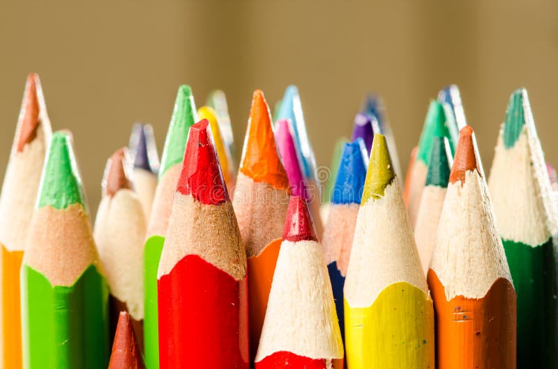 Colorful pencils stock image. Image of pencil, group - 37157155